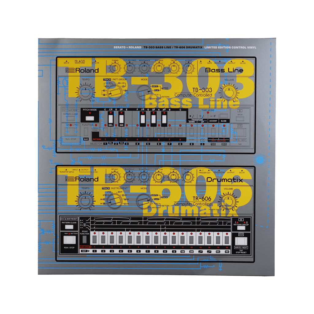 Vinil de Control 12" TB-303/TR-606 Edicion Limitada Serato Pressing ...